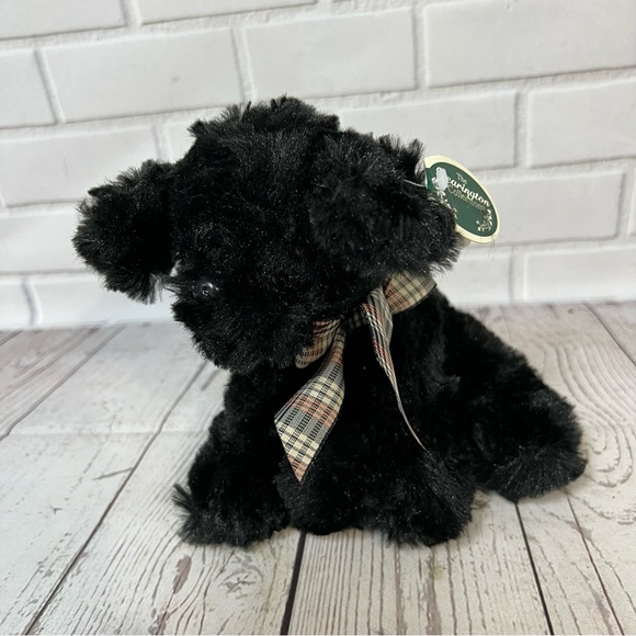 Toys | The Bearington Collection Baby Jake Plush Dog Black Puppy 8 ...
